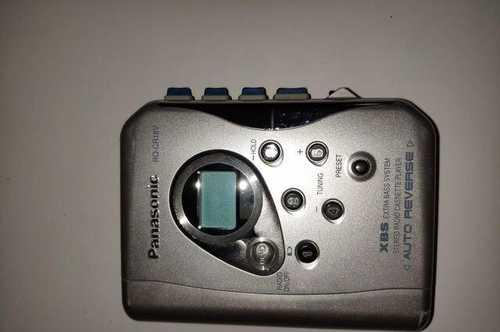 Кассетный аудио плеер Panasonic с радио