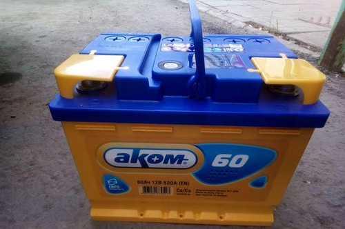 Аккумулятор Аком 60Ah 520A бу
