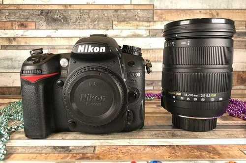 Nikon D7000 kit Sigma 18-200mm 3.5-6.3 HSM (A451)
