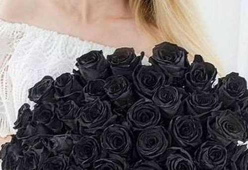 Чёрные розы. Цветы Букеты с доставкой