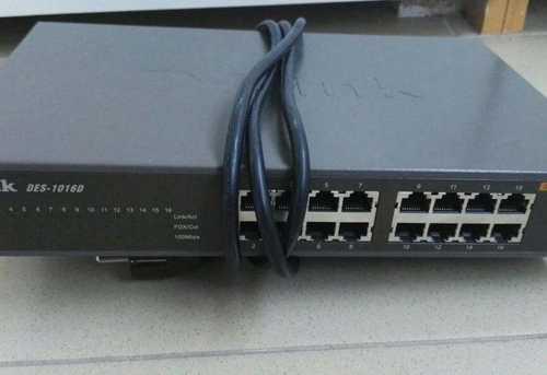 Коммутатор D-Link DES1016D
