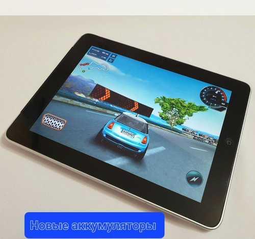 iPad 64gb 135игр более 49часов мультфильмов