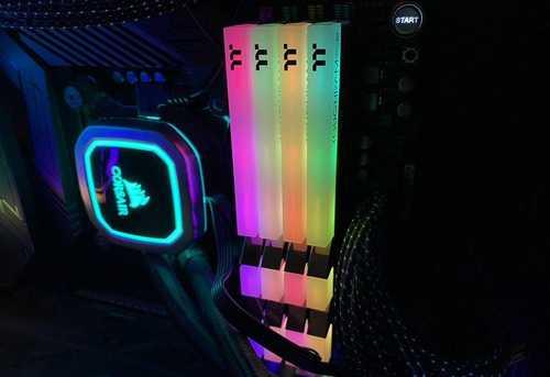 32Gb 4000Mhz Thermaltake toughram RGB