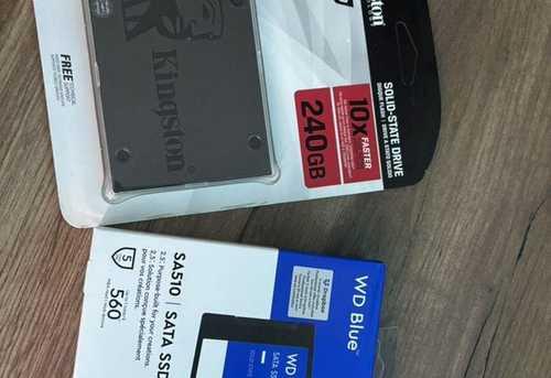 SSD 240GB Kingston / WD Blue