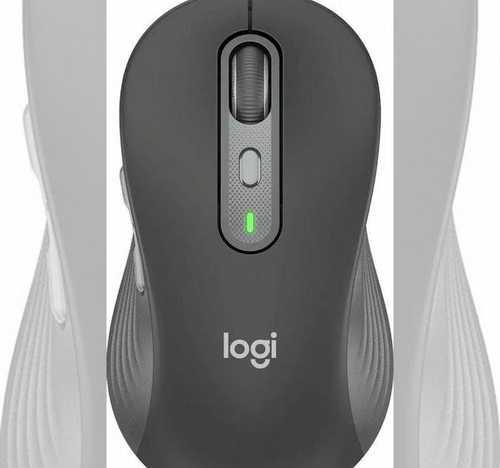 Logitech M750 L Large графитовый оптическая 4000dpi беспров. BT/Radio USB 5but (910-006266)