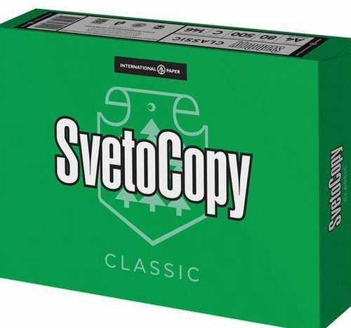 Бумага офисная svetocopy classic (A4, марка C, 80