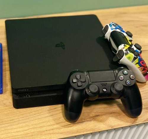 Sony playstation 4 slim 500gb   2 диска