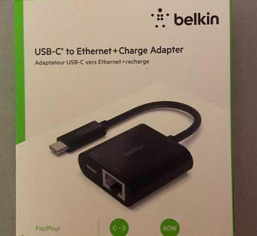 Адаптер Belkin Connect USB-C to Ethernet