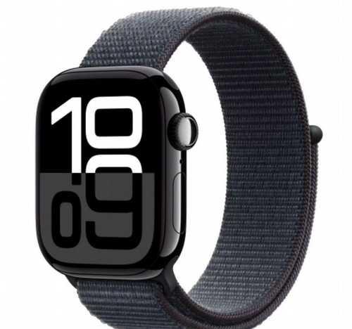 Смарт-часы Apple Watch S10 46mm Jet Black Ink SL