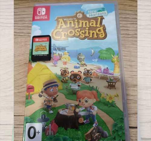 Animal crossing nintendo switch картридж