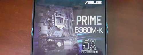 Не рабочая материнская плата asus prime B360M-K