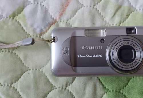 Компактный фотоаппарат canon A420