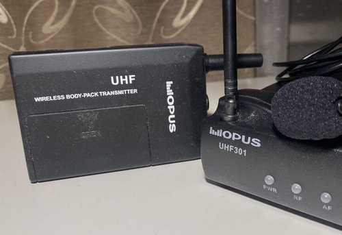 Радиосистема Opus UHF-301HS головной микрофон
