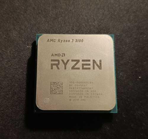 Процессор amd ryzen 3 3100