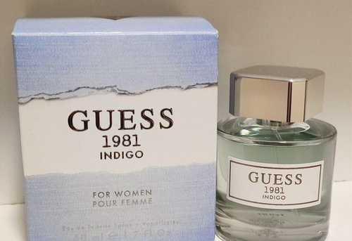 Guess 1981 Indigo парфюмированная вода 50 мл