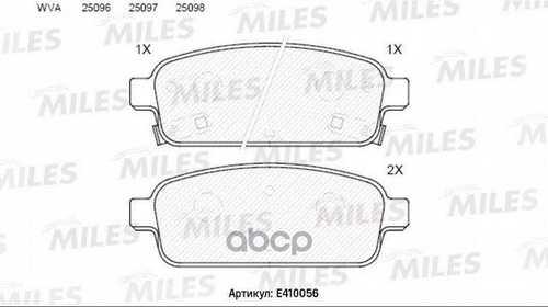 Колодки тормозные chevrolet cruze 09/orlando/O