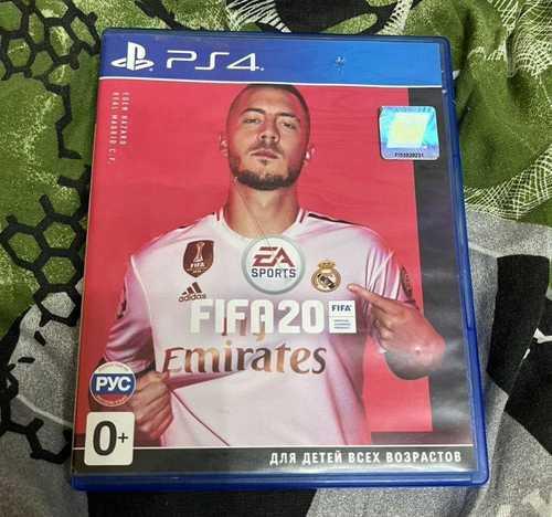 Fifa 20 ps4 диск