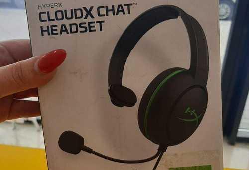 Гарнитура HyperX Cloud X Chat для Xbox One (бм)