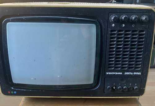 Телевизор электроника СССР 25ТЦ 313д