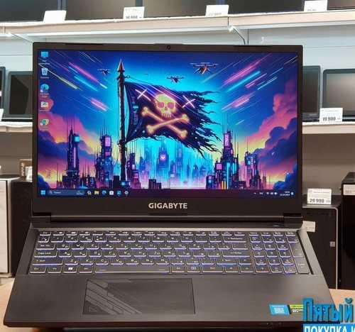 Игровой Gigabyte 144Hz, Core i5 12500H, RTX 4050