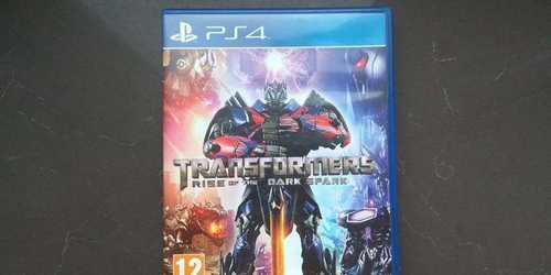 Transformers Rise of the dark spark (англ.обложка)