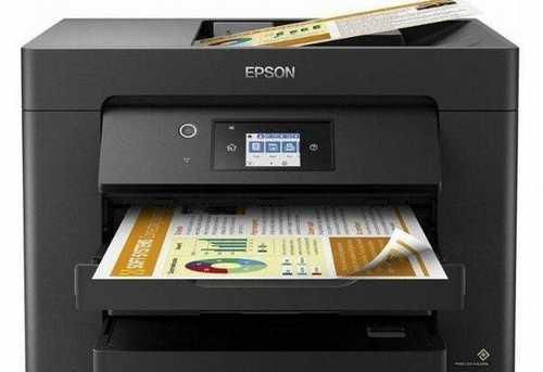 Мфу струйное Epson Workforce WF-7830dtwf, цветн, A