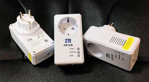 Оптом PLC адаптеры ZTE H512A (Авито.Доставкой)