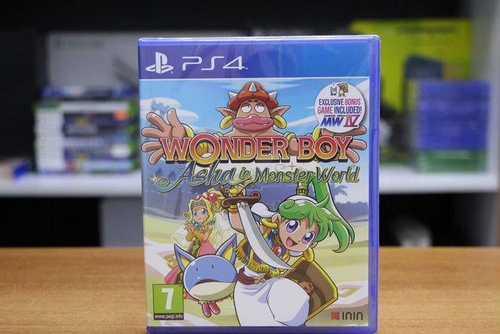 Wonder Boy: Asha in Monster World PS4, английская