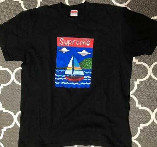 Футболка Supreme SS20 Week 8 Sailboat Tee Черная