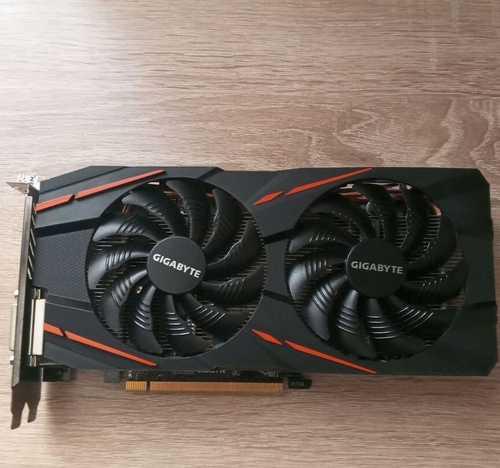 Видеокарта gigabyte GV-RX 580 gaming-8GD