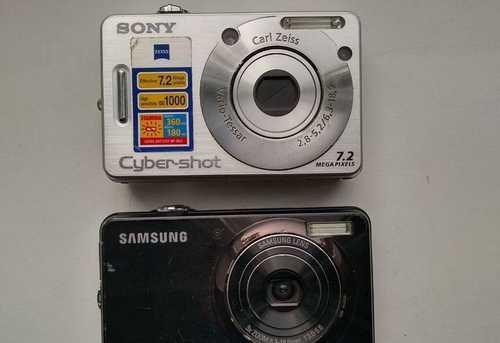 Sony DSC-W70. Samsung ST45