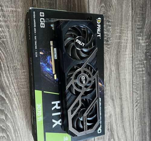 Видеокарта Rtx 3070ti palit gaming pro