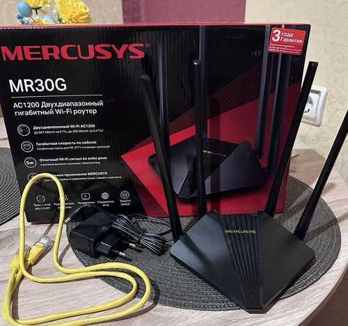 Wifi роутер mercusys MR30G