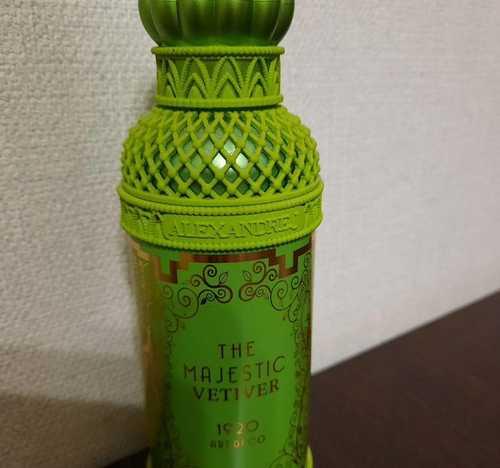 Alexandre J The Majestic Vetiver 100 мл
