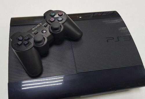 Sony playstation 3 super slim 500gb прошитая 40игр
