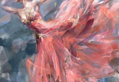 Картина девушка балет
