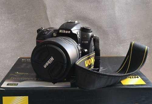 Фотоаппарат nikon d7000 +объектив