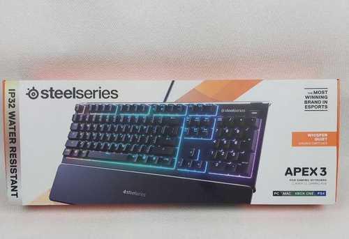 Игровая клавиатура SteelSeries Apex 3