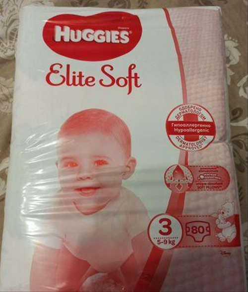 Huggies Elite Soft 3 Pampers