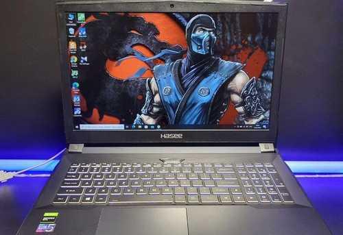 Игровой ноутбук GTX 1660ti