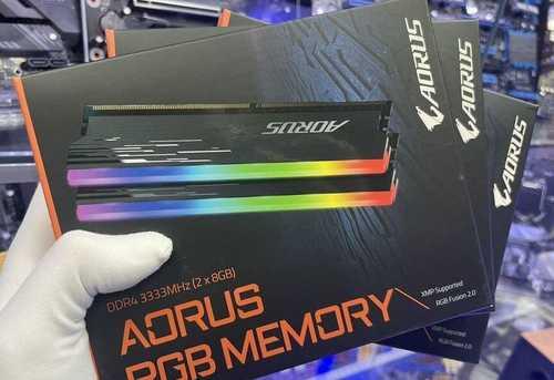 8Gbx2 gigabyte GP-ARS16G33 aorus RGB DDR4 3333 DIM