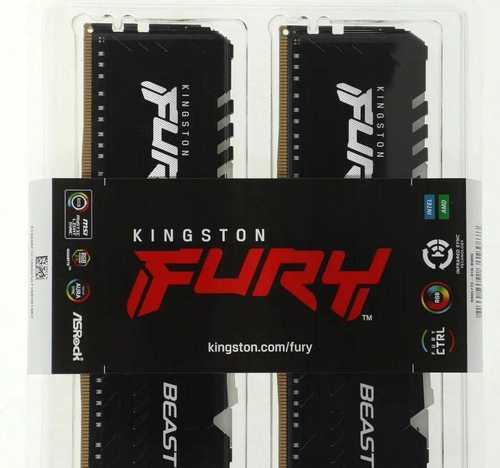 Kingston Fury 16gb RGB / DDR4 / XMP 3600мгц