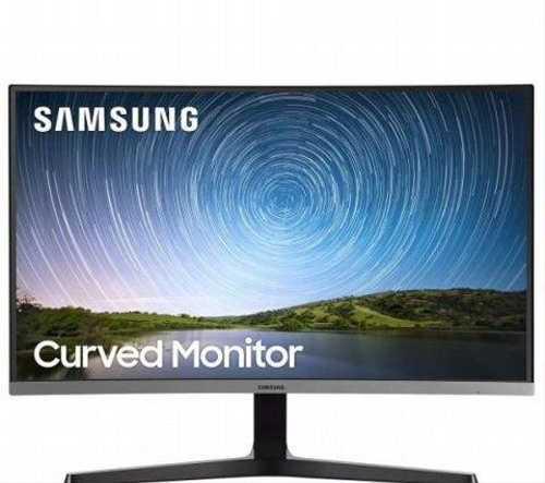 Монитор Samsung 31.5 c32r500fhi темно-серый VA LED