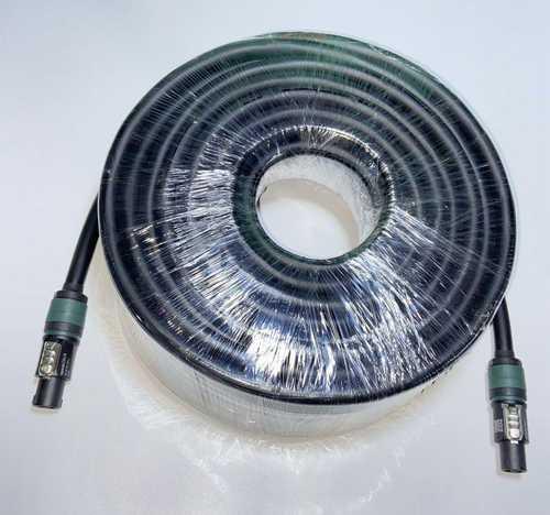 YES-SP002NE-20m Кабель акустический с разъёмами Neutrik Speakon, 20м, YES