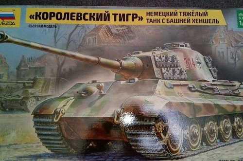 Сборная модель танка 1 35