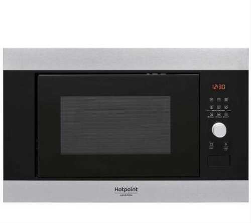 Встраиваемая микроволновая печь hotpoint mf25g ix