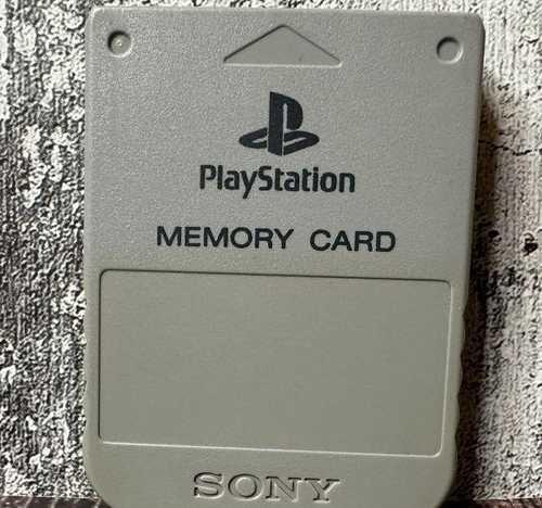 Карта памяти пс1 / memory card ps1 psone