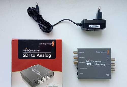 Blackmagic Mini Converter SDI to Analog