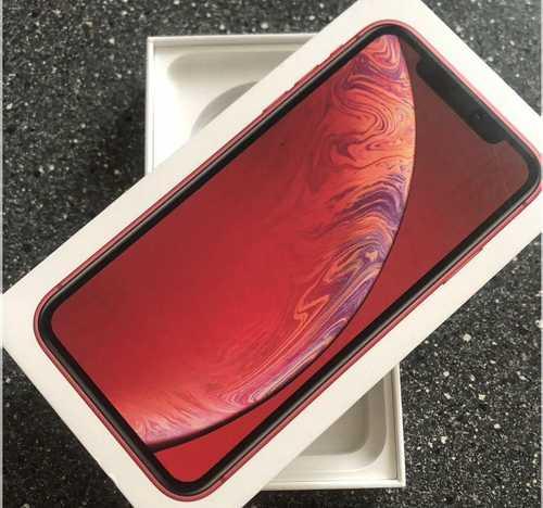 Коробка от iPhone xr Red 64GB