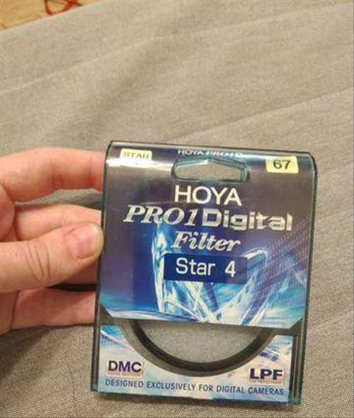 Фильтр hoya pro1digital star 4 67mm